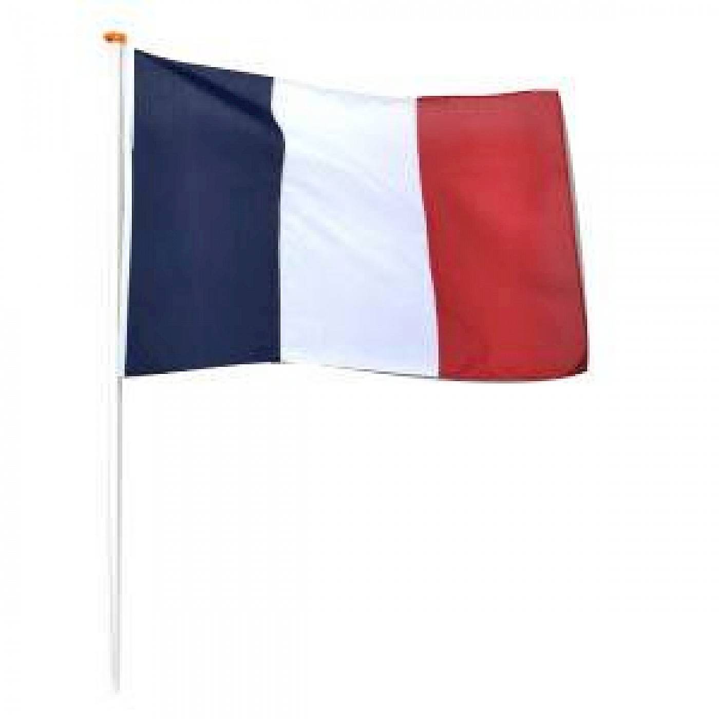 68411: Vlag + stok Frankrijk 50/@12 - Farces Amusantes bvba
